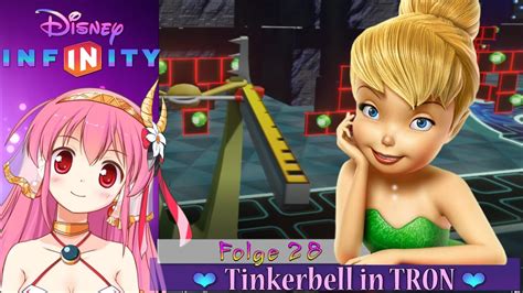Tinkerbell In Tron 💜 Disney Infinity 28 Toy Box Hub Youtube