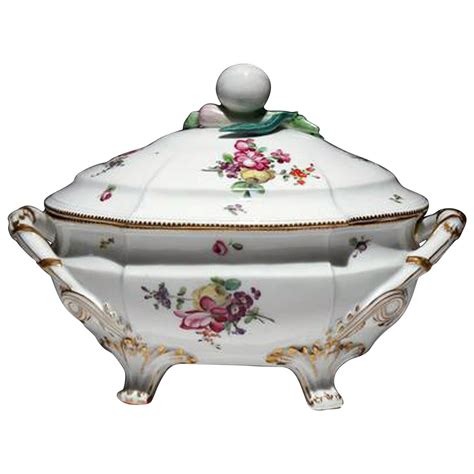 Rare French Trompe Loeil Porcelain Woodcock Pâté Tureen Pillivuyt