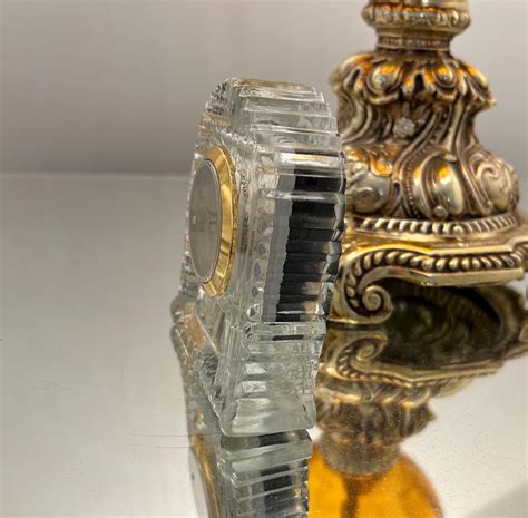 Mikasa Crystal Clock Etsy