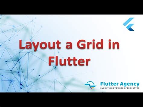 How To Layout A Grid In Flutter YouTube