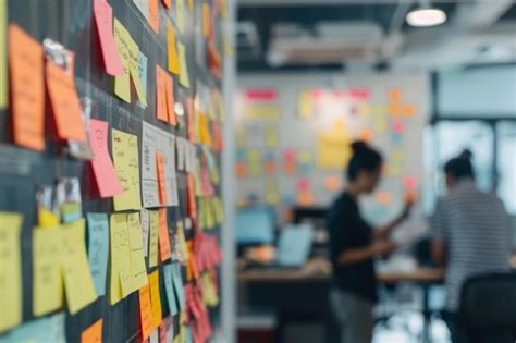 Professional Team Using Lean Project Management Techniques For Workflow Optimization Premium