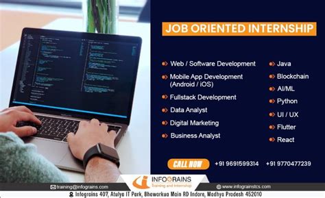 Ittraining Internshipopportunity Joboriented Techskills Ai