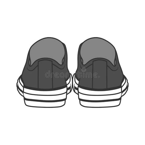 Sneakers Shoes Vector Illustration With Color Stock Vector Illustration Of Relaxation Olympic