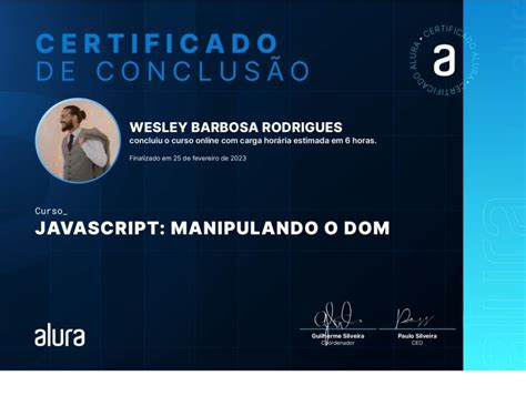 Javascript Css Html Frontend Devweb Wesley Rodrigues