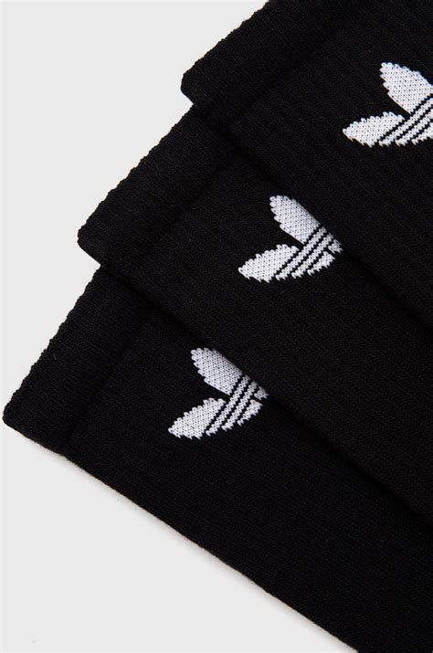 adidas Originals Skarpetki (3-pack) HC9547 kolor czarny HC9547-BLK/WHT ...