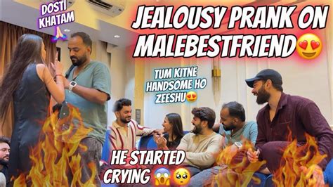 Jealousy Prank On Bestfriend 😳🤣 Arsu Ko Bahot Gussa Aaya😱 He Cried 🥺