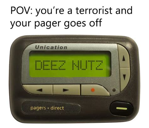 Whats With The Memes About Exploding Pagers The Unusual Attack On