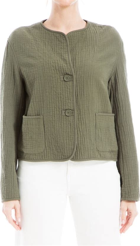 Max Studio Textured Double Weave Jacket Shopstyle
