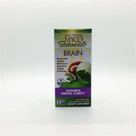 Brain From Host Defense Is A Blend Of Mushrooms And Herbs Specifically Designed To Support The