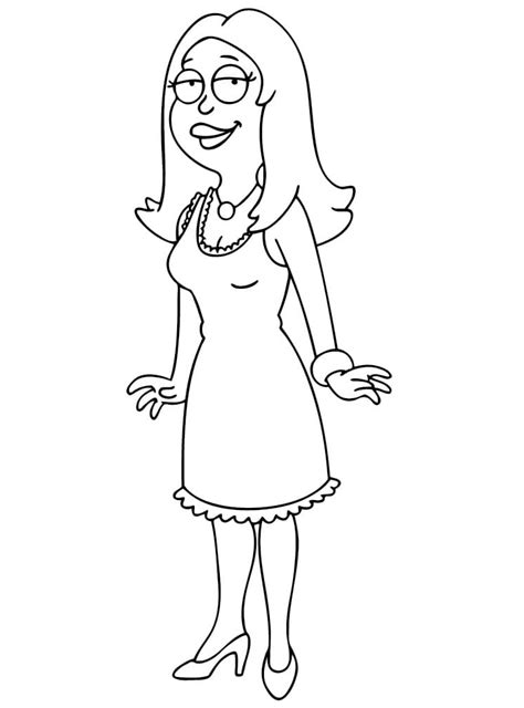 Roger From American Dad Coloring Page Free Printable Coloring Pages