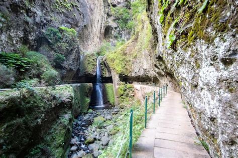Premium Photo Levada Nova And Levada Do Moinho Hiking Path In Madeira