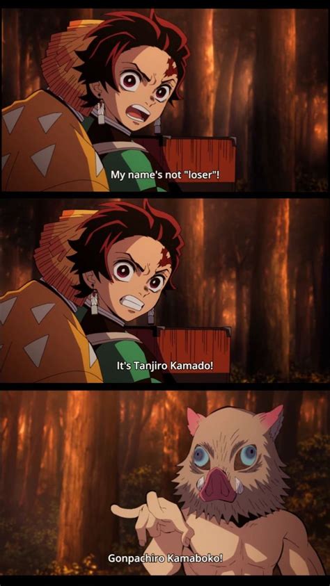 Monjiro Sent Me This🐗 Anime Slayer Meme Funny Anime Pics