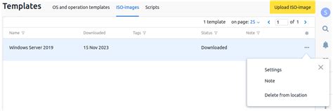 Managing Iso Images In Dcimanager — Instructions Ispsystem