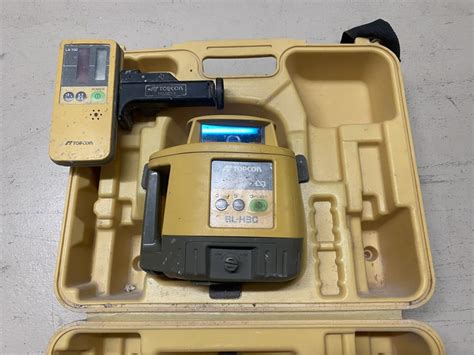 Topcon Rl H3c Rotary Laser W Ls70c Receiver Advanced Tool And Equipment