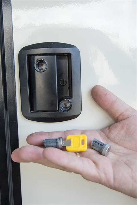 DIY Replacing RV Door Locks RV Com