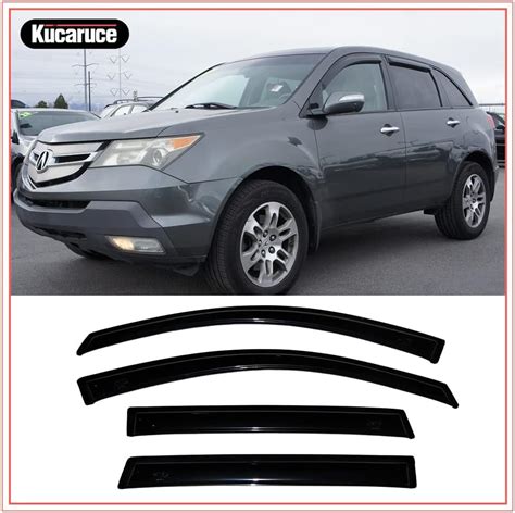 Kucaruce 94763 Original Side Window Wind Deflector 4pcs Outside Mount
