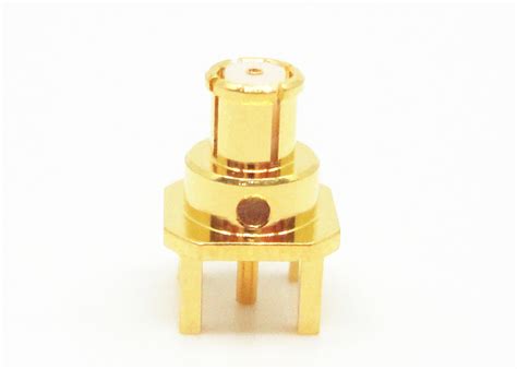 Smp Khd9 Female Coaxial Smp Rf Connector With Microstrip For Pcb Mount