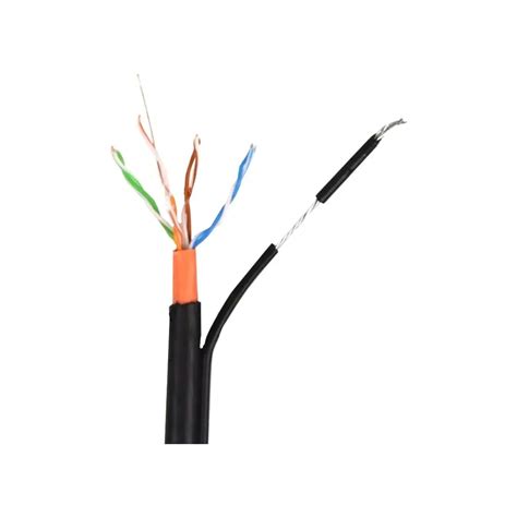 Кабель вита пара з несучим тросом Goldmine Gm Utp 4 2 0 5 Cu Pvc Pe Mt кат 5е бухта 305м