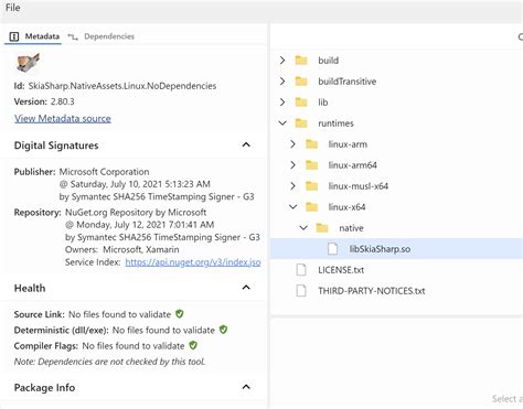 QUESTION Unable To Load Shared Library LibSkiaSharp Or One Of Its Dependencies Issue