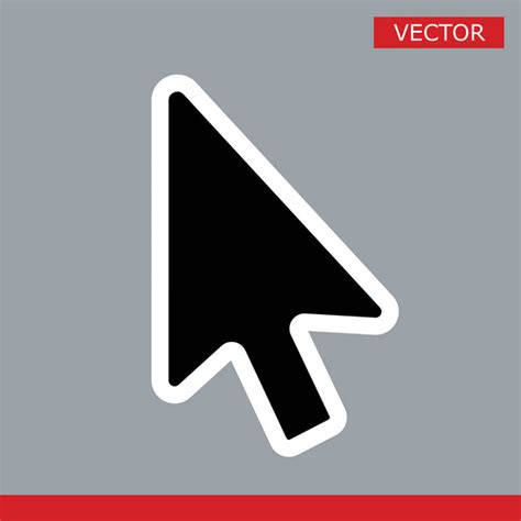 Zwarte Cursor Free Stock Vectors
