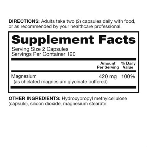 Qunol Extra Strength Magnesium 420 Mg 240 Capsules Costco