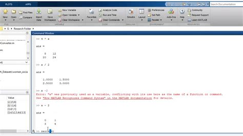 Computational Physics Practical Course Video 4 Matrices In Matlab Youtube