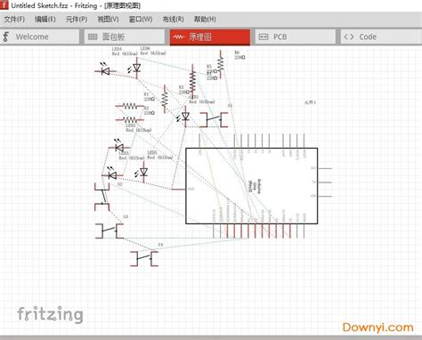 Fritzing软件下载 电路开发软件fritzing下载v0 9 8 免费版 附使用教程 当易网