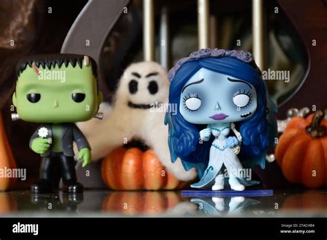 Funko Pop Action Figures Of Horror Characters Frankensteins Monster