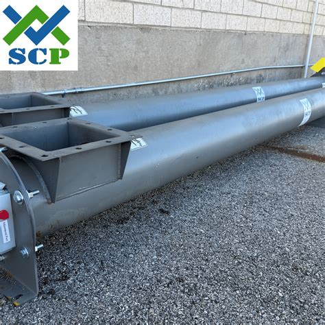 Trough End With Foot Tubular Trough 9 Diameter 2 Shaft Size Drilled For A Flanged Ball