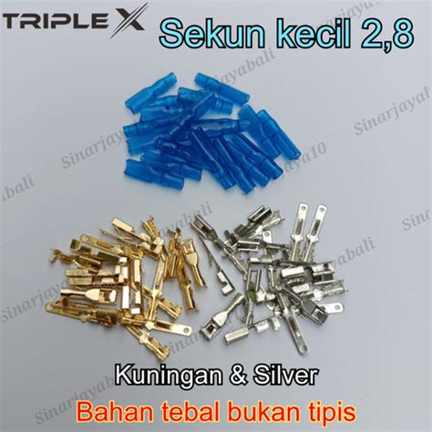 Jual Sekun Kecil Skun Kabel Female Male Terminal Konektor Cowok Cewek