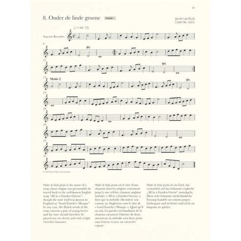 Schott Baroque Recorder Anthology 1 United States