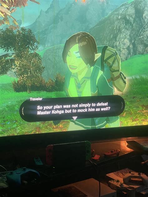 Traveler” Dialogue Ive Never Seen Before 😂😭 Rbreathofthewild