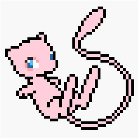 Mew Pixel Art