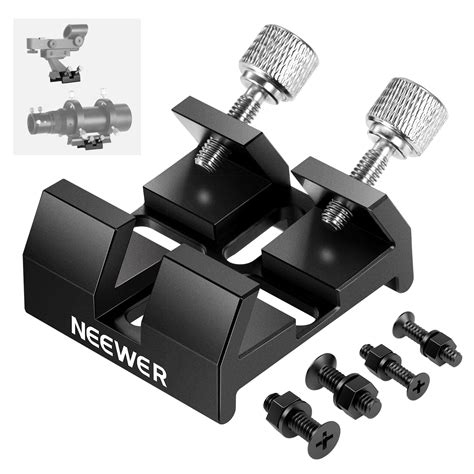 Neewer Universal Dovetail Base Telescope Mount Dovetail Clamp With Two