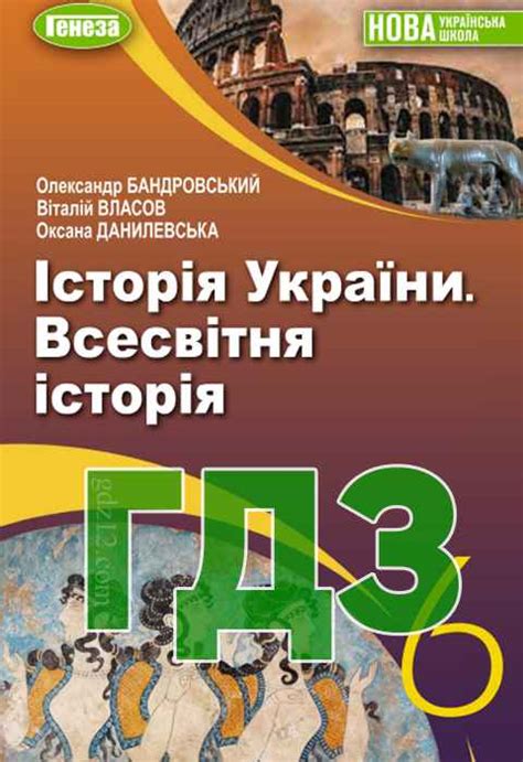 ГДЗ Історія України НУШ 6 клас Щупак І Я Бурлака О В Власова Н С Піскарьова І О 2023 рік