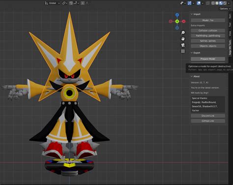 Custom Model Guide Sonic Riders Index