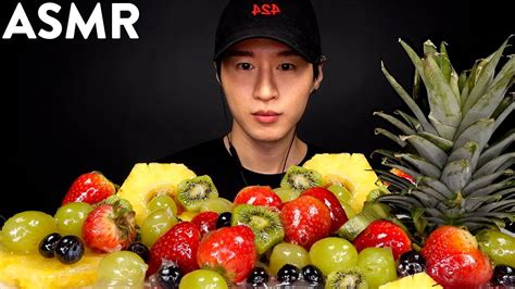 Asmr Candied Fruit Tanghulu Mukbang No Talking Ice Cracking Eating Sounds