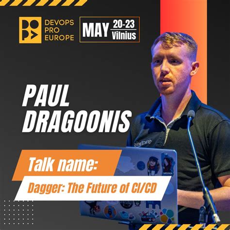 🌍 Unlock The Future Of Cicd With Paul Dragoonis At Devops Pro Europe