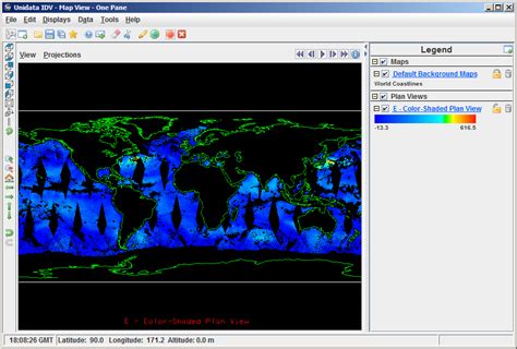 demos and screenshots of nasa products via opendap hdf5 handler