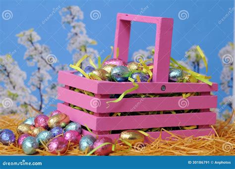 Egg Chocolate Candy For Easter Day Stock Image Image Of Seek Easter