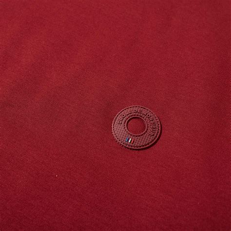 Drôle de Monsieur Back Print Slogan T Shirt Burgundy END AR