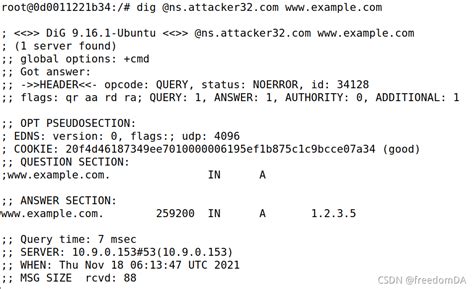 seed lab dns欺骗实验——dns localanddns remote seedlab dns csdn博客
