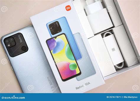 Xiaomi Launch New Smartphone Redmi A Silver Editorial Photo Image Of Digital Cellphone