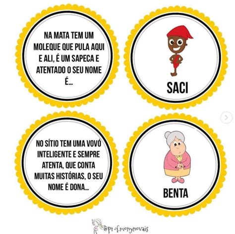 Adivinhas na lata O Sítio do Picapau Amarelo Mony s Studio