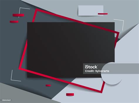 텍스트 디자인 템플릿 전단지 포스터 카드 배너 광고 레이아웃 적당한 색상 및 기하학적 모양 벡터 현대 스타일 종이 컷 3d 일러스트레이션을위한 복사 공간이있는 프레임 공란에