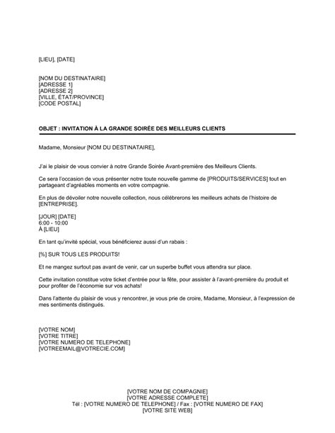 Découvrir 43 imagen formule d invitation professionnelle fr