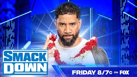 Wwe Smackdown Preview For Tonight Title Match Jey Uso Roman Reigns