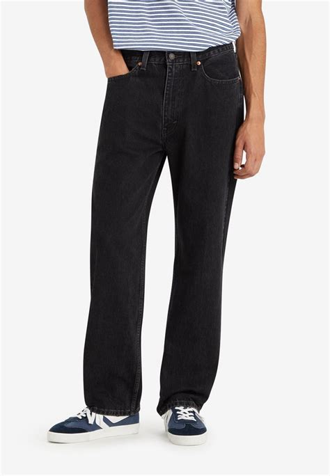 Levis® 565™ Loose Straight Löst Sittande Jeans Black Denimsvart