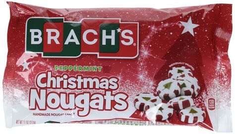 Buy Brachschristmas Holiday Peppermint Nougat Candy Christmas