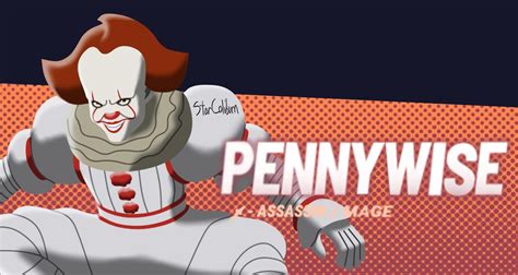 Fan Render Concept Pennywise Reupload R Multiversusthegame